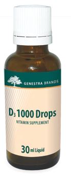 D3 1000 Drops 30mL Genestra Brands Online in Canada